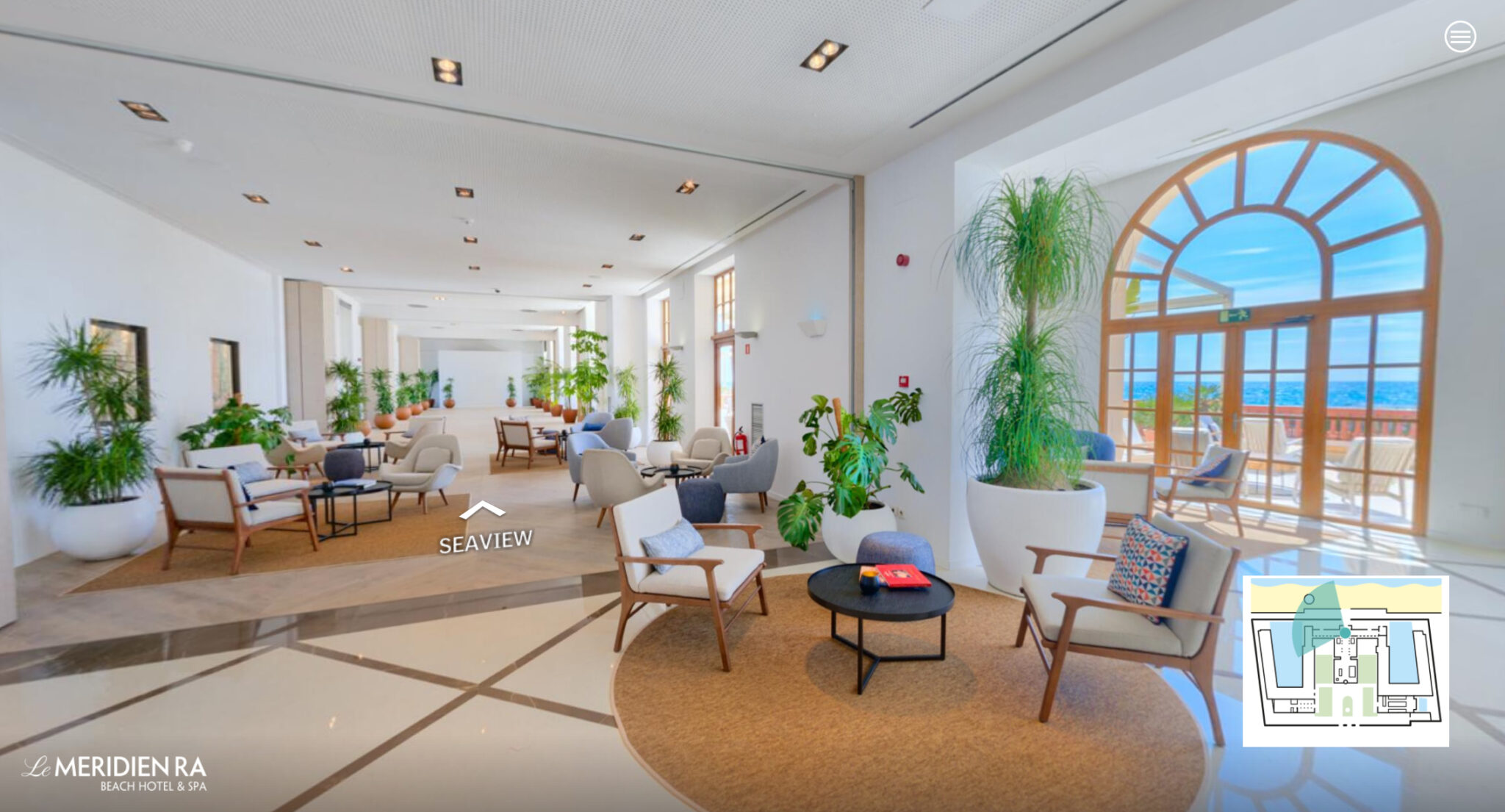Virtual tour of Le Méridien Ra Beach Hotel & Spa - Burzon*Comenge